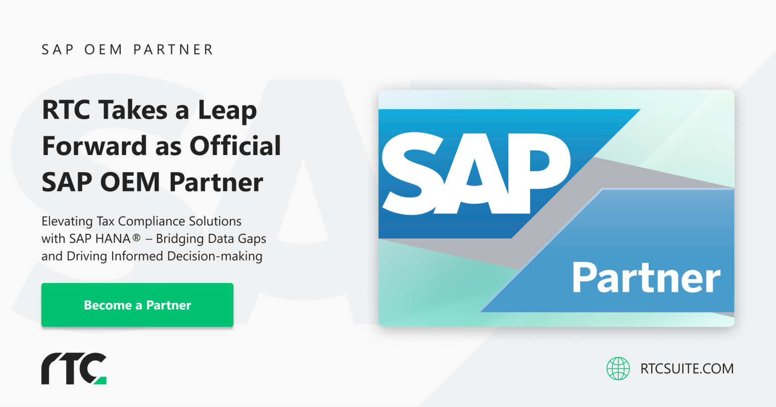 Advancing the Technology Landscape: RTC's OEM Partnership with SAP ...