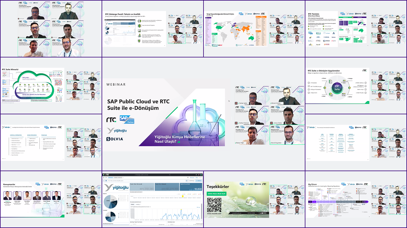SAP Public Cloud ve RTC Suite ile e-Dönüşüm: Yiğitoğlu Kimya Hedeflerine Nasıl Ulaştı? - RTC Suite